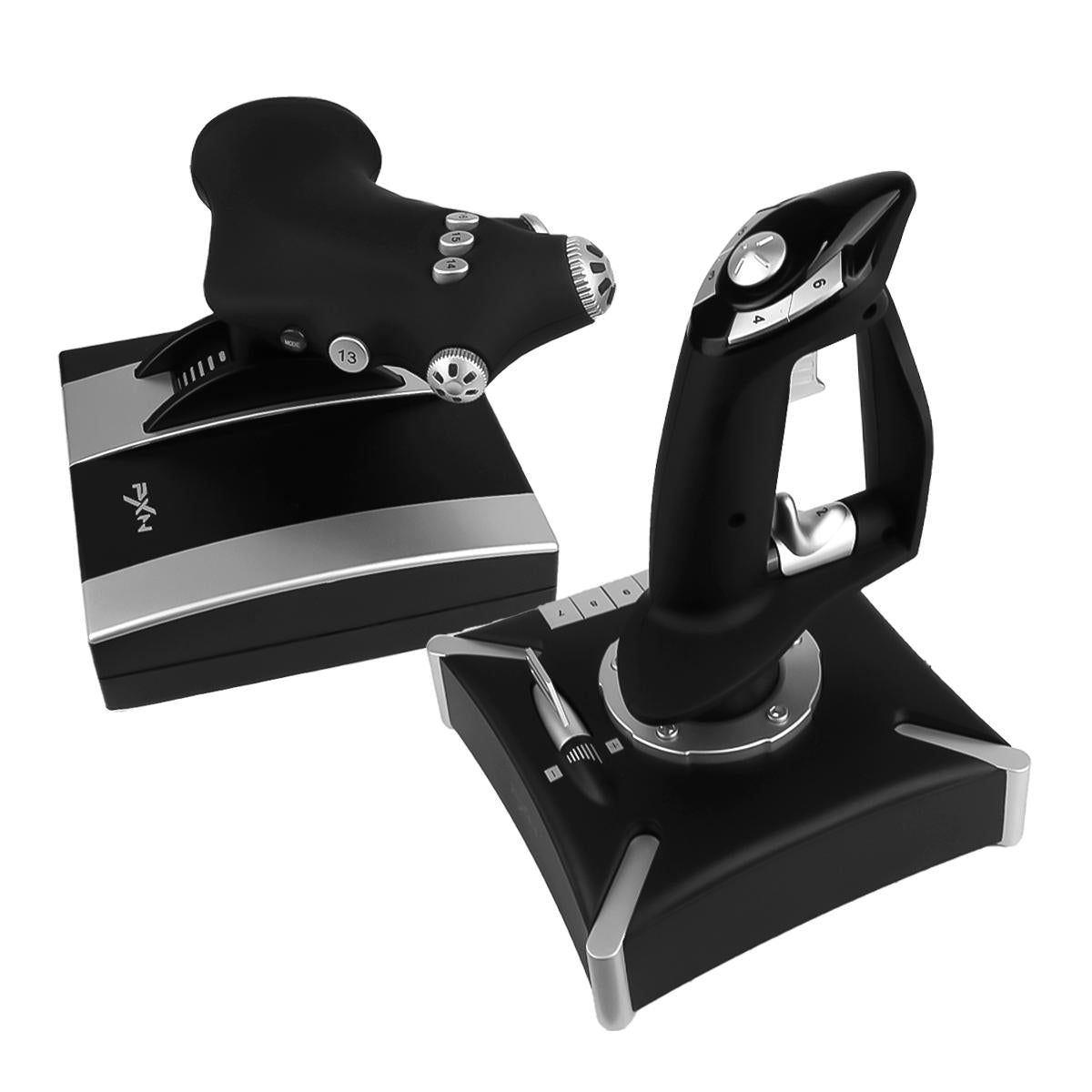 Controle Gamer Flight Stick Joystick Acelerador Simulador de Voo Ergon ...